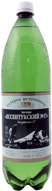 ВОДА МИНЕРАЛЬНАЯ Нагутская N17 (бутылка ПЭ) 1.5л Элита-Минерал РФ ...